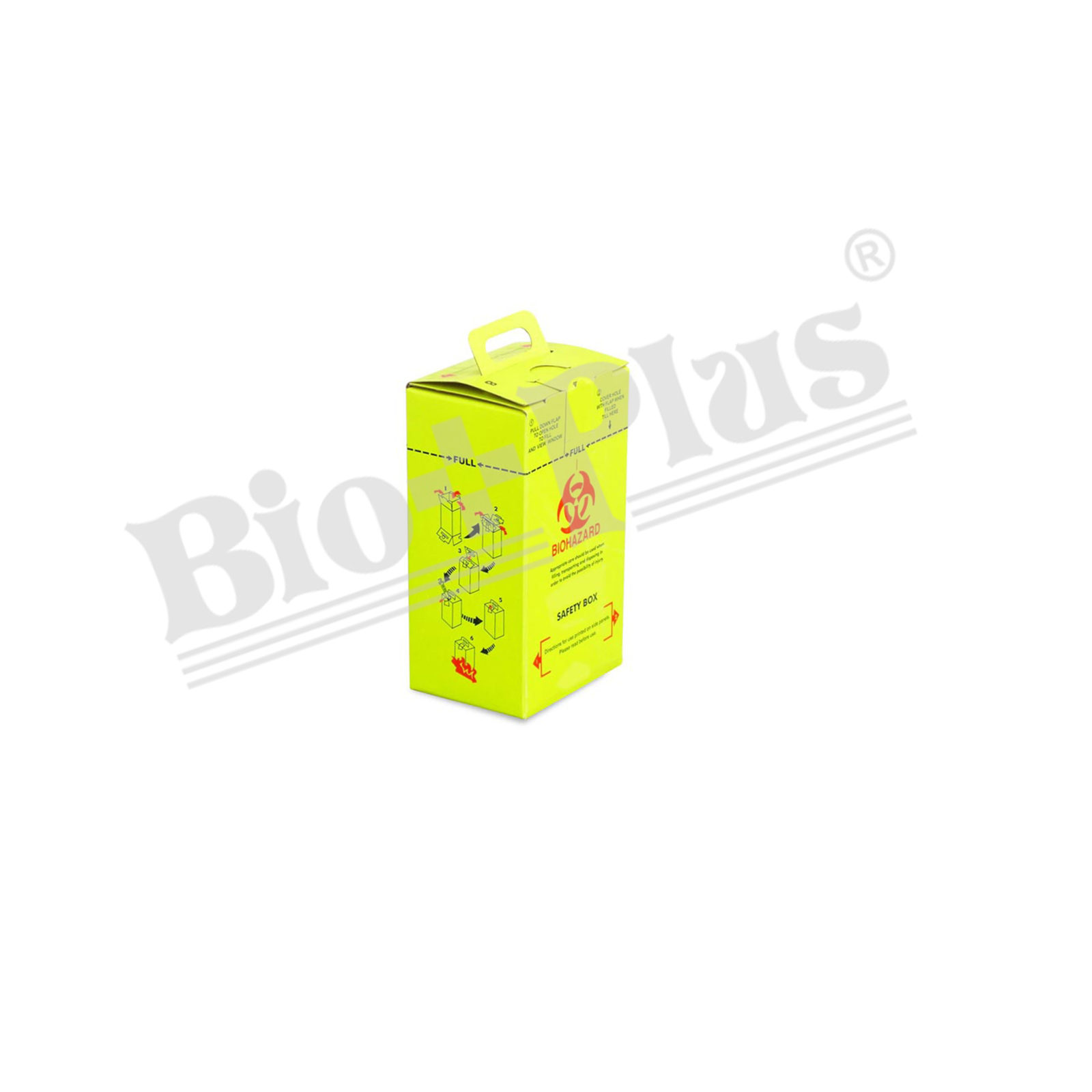 Safety Box Yellow - Bio Plus